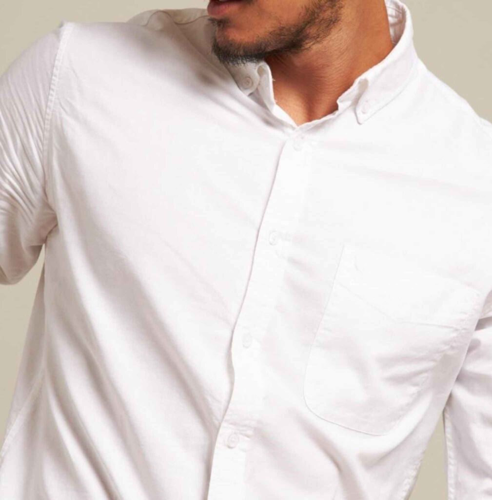 Camisa Polanco modelo Oneur, color blanco – FashionPoint