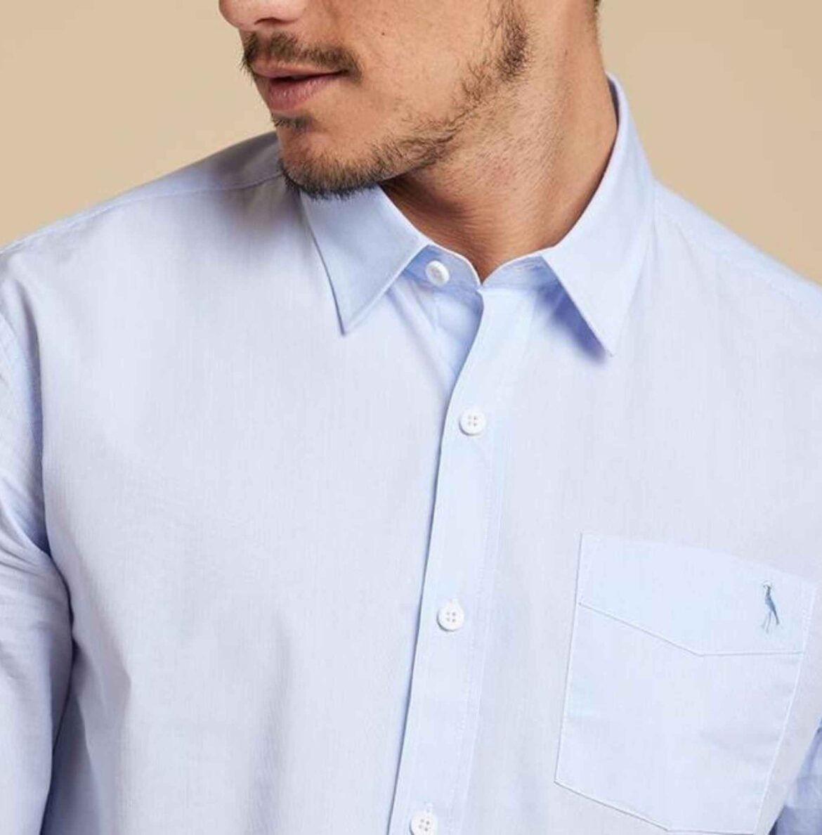 Camisa Polanco modelo Testu, color celeste – FashionPoint